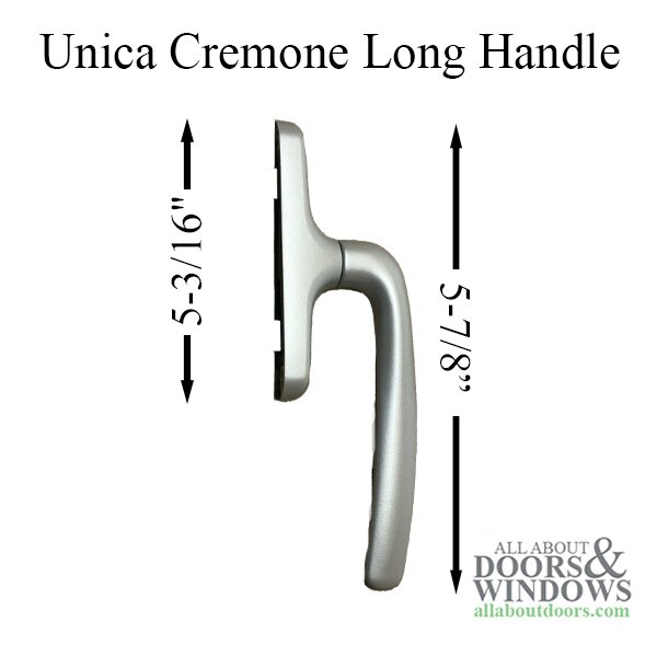 Giesse 01125 Unica Cremone Long Window Handle