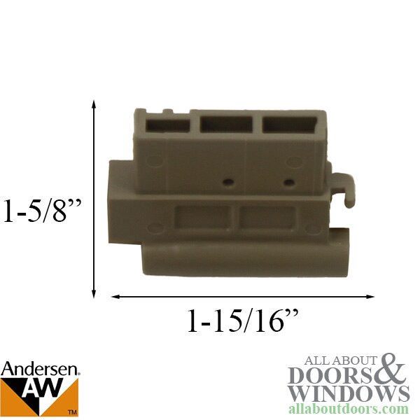 Andersen Screen Door Slide Body Retractable Insect Screen