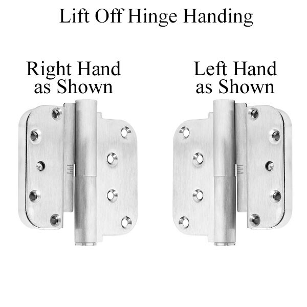 Dual Adjustable Lift Off Hinge with Concealed Ball Bearings