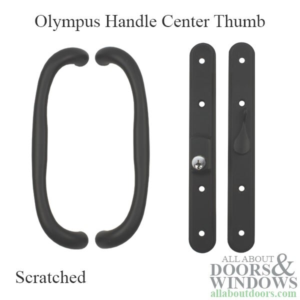 BLEMISHED Olympus Handle Center Thumb, Keyed Sliding Glass Door ...