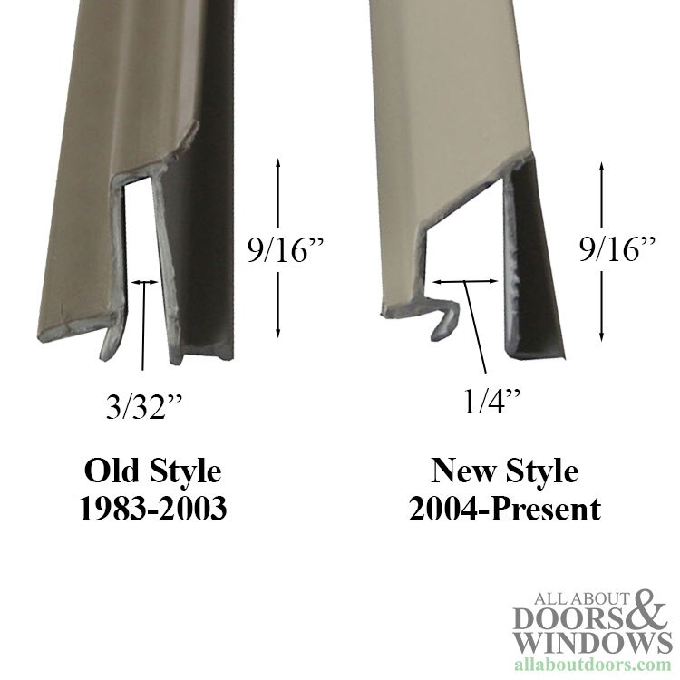 Vinyl Glazing Bead, Andersen Casement or Awning window - Terratone