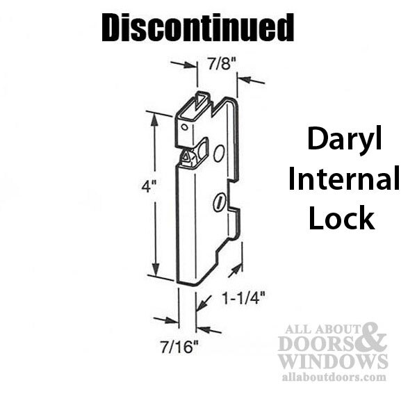 Keeper - Sliding Patio Door, Stamped Steel - Aluminum