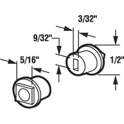 Sliding Patio Door Handle Set Key Adapter