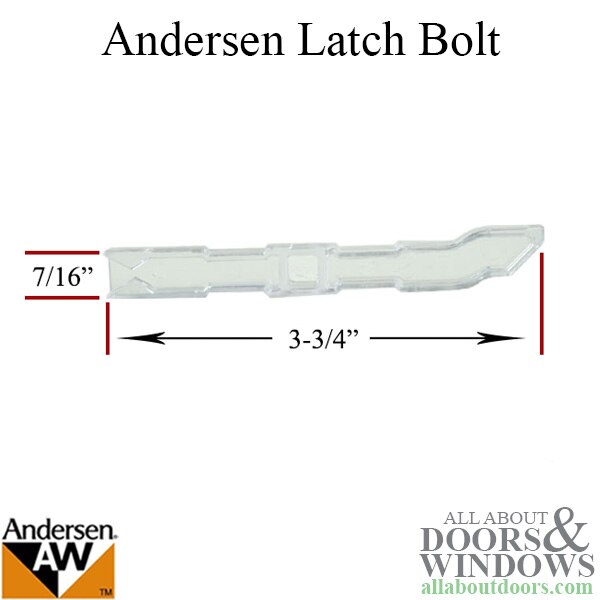 Andersen Window Latch Bolt