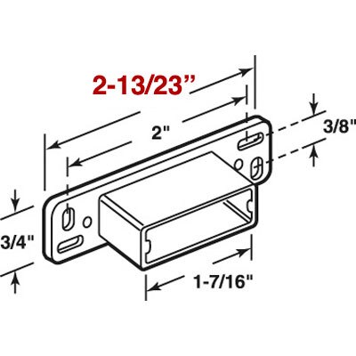 Backplate - Drawer Track