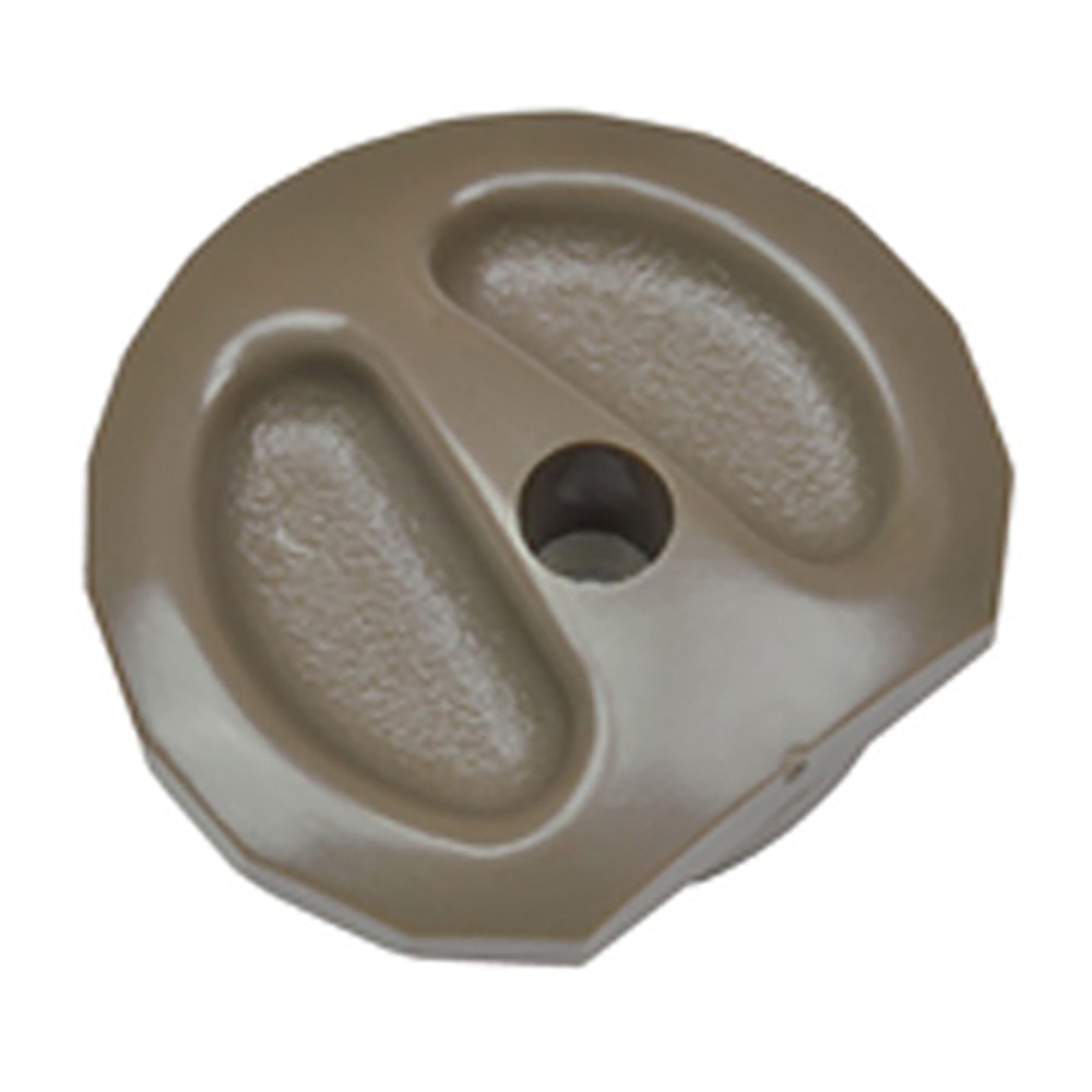 Andersen Round Screen Latch for 2 Panel Gliding Door - Stone