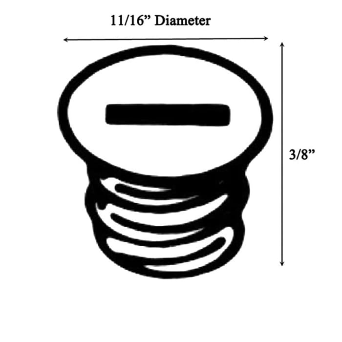 Andersen Gliding Door Roller Hole Plug
