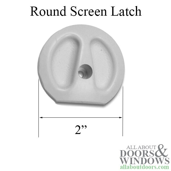 Andersen Round Screen Latch