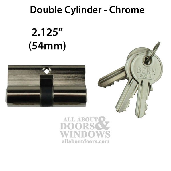 Double Key Gate Lock Profile Cylinder