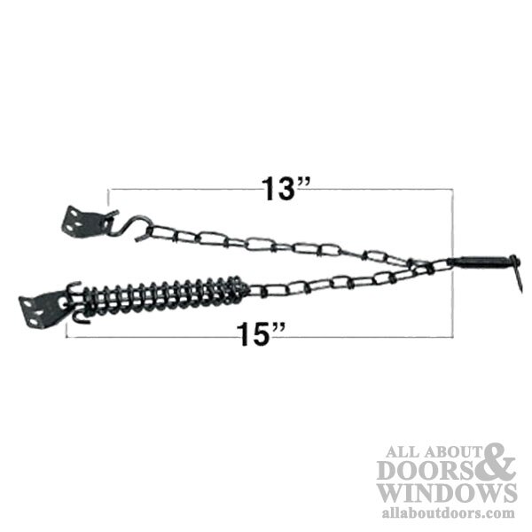 Screen Door Catch OZXNO 1 Set Screen Storm Door Protector Chain And ...