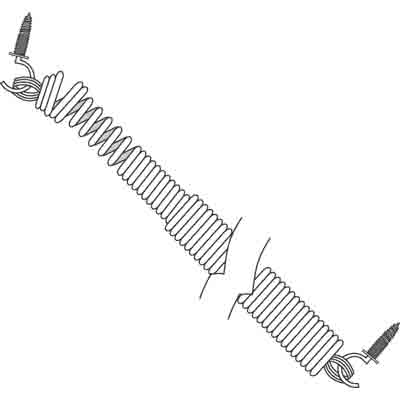 Adjustable Storm/Screen Door Spring