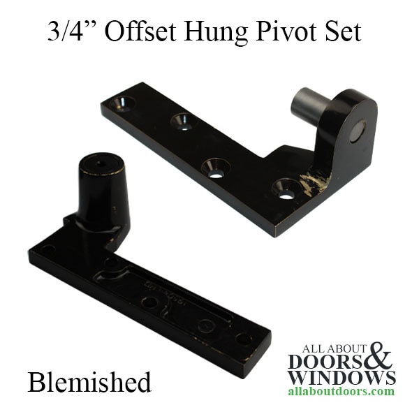 Blemished - Rixson 3/4 Offset Hung Pivot Set, Left Hand Blemished - Rixson 3/4 Offset Hung Pivot Set, Left Hand