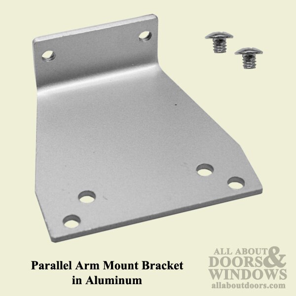 Parallel Arm Mount Bracket for Commercial Door Closer - Choose Color Parallel Arm Mount Bracket for Commercial Door Closer - Choose Color