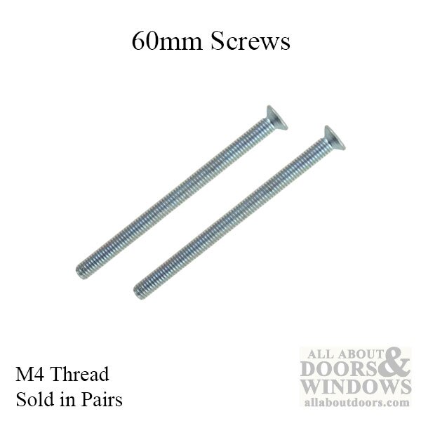Screw, Metric - M4 x 60mm (2-3/8")