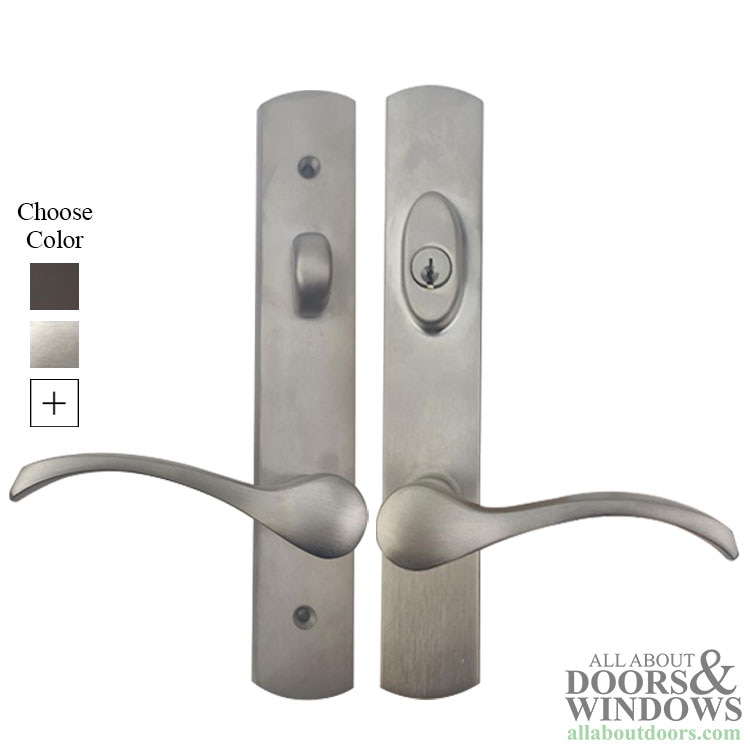Ashland Expressions Swinging Door Hardware Keyed Active Trimsets