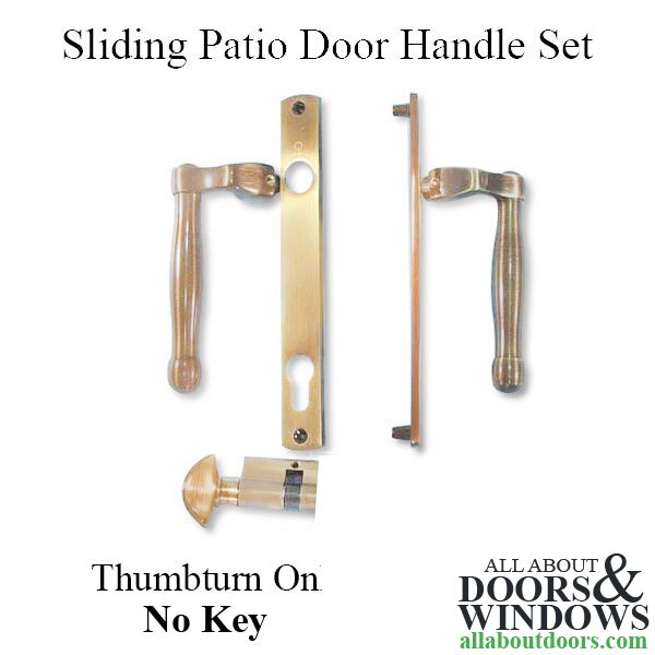 40252-AB-BLEM Hoppe Sliding Patio Door Handle Blemished