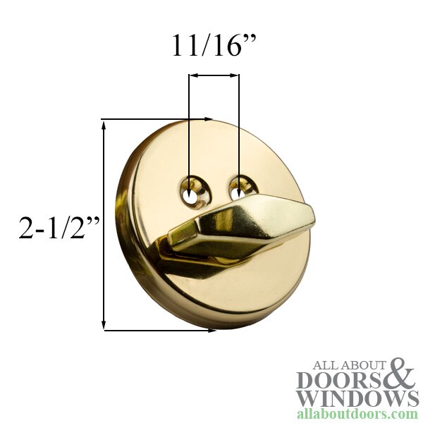 Thumbturn for Single Cylinder Deadbolt