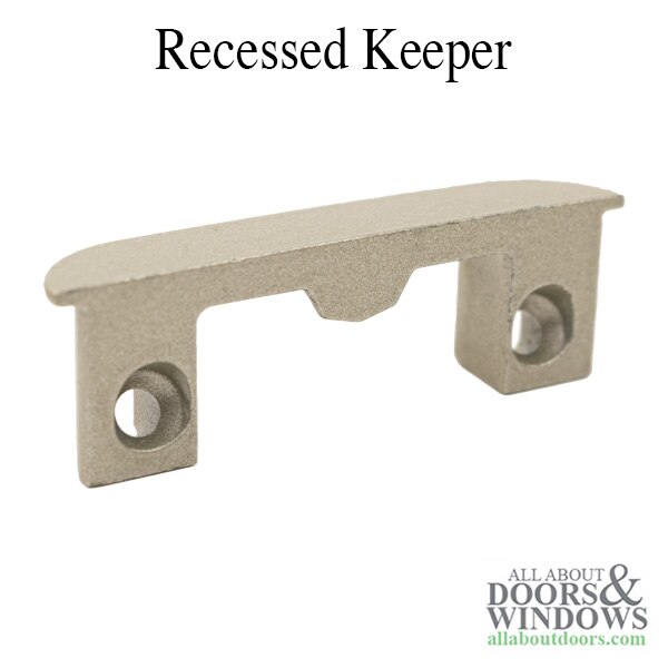 Truth Recessed Keeper, With Flange