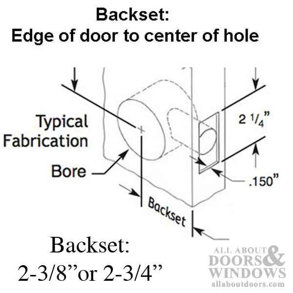 Dexter 4109 Single Cylinder Deadbolt | Old Style | 2-3/4 Backset