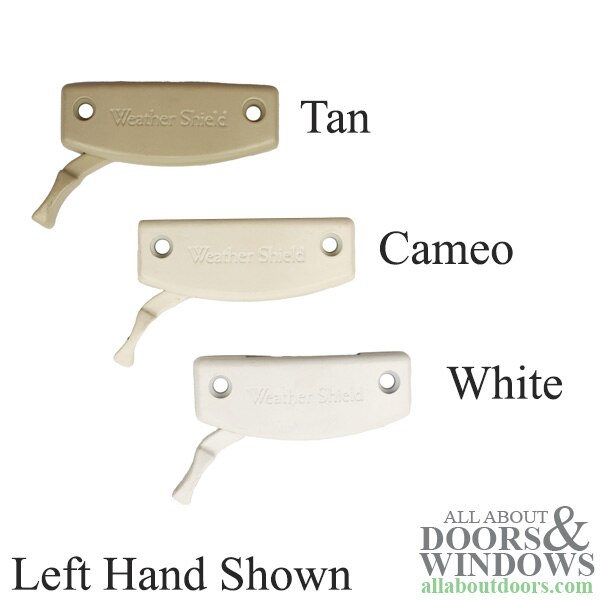 Weather Shield sash lock for single hung tilt window for Visions 2000