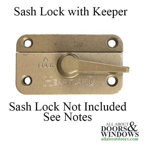 Mid States Sash Lock Keeper