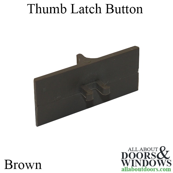 503111-BR Thumb Latch Button for Tilt-In Latch
