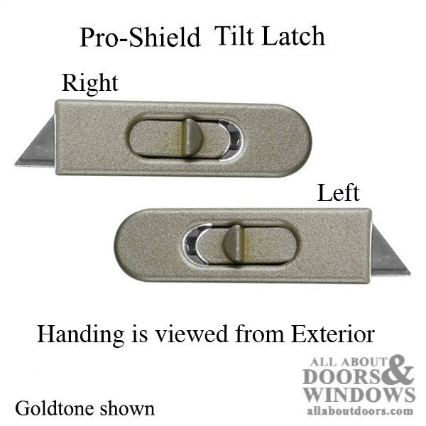 Double Hung Window Tilt Latch
