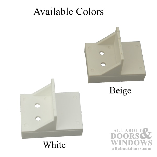 Flanker Stop for stationary Panel Slider Window - Choose Color