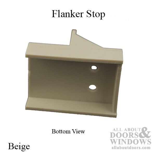 Flanker Stop for stationary Panel Slider Window - Choose Color