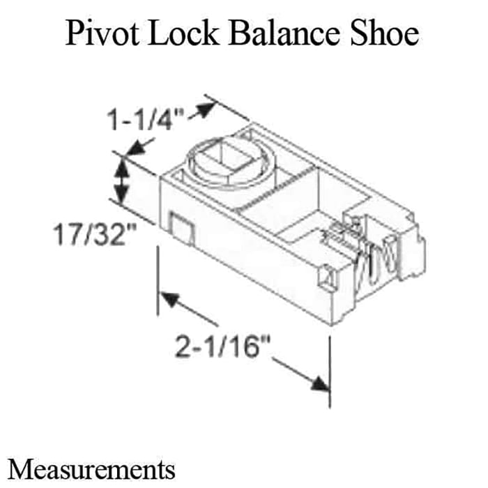 530039 Pivot Lock Balance Shoe Blue Cam