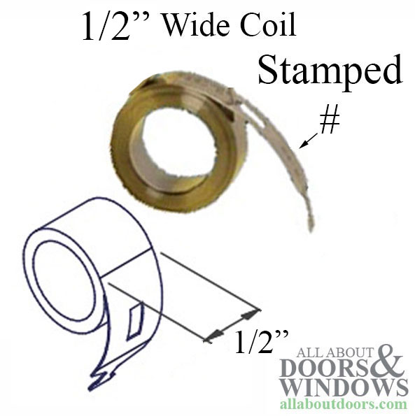 984 Series Universal Single Coil Balance, 35" Length with Spring Clip ...