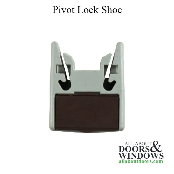 Pivot Brake Lock Shoe | 7/8 x 1-1/4 | 3/4" spring Coil |Universal with Pad