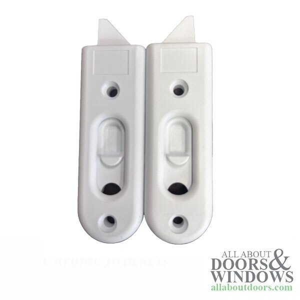 Window Parts Prime-Line 2-9/16 In., White Plastic, Spring-loaded Tilt ...