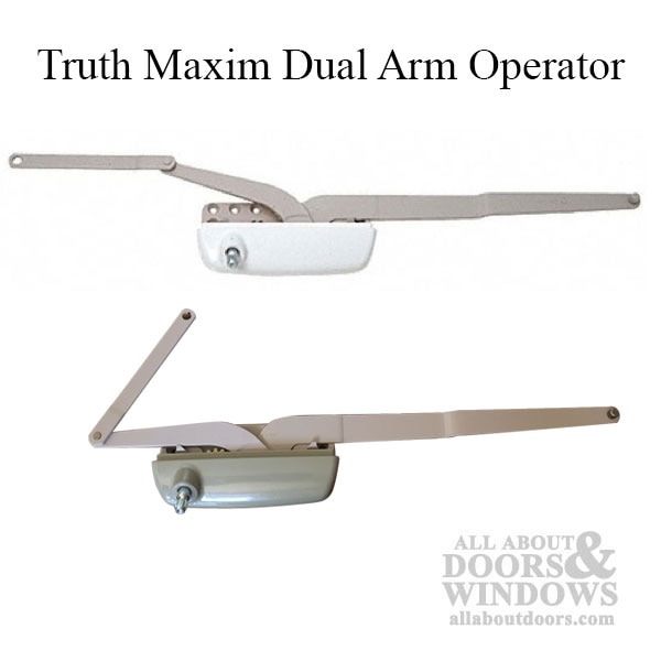 Truth Maxim Dual Arm Operator, Hurd Casement, RH - Choose Color
