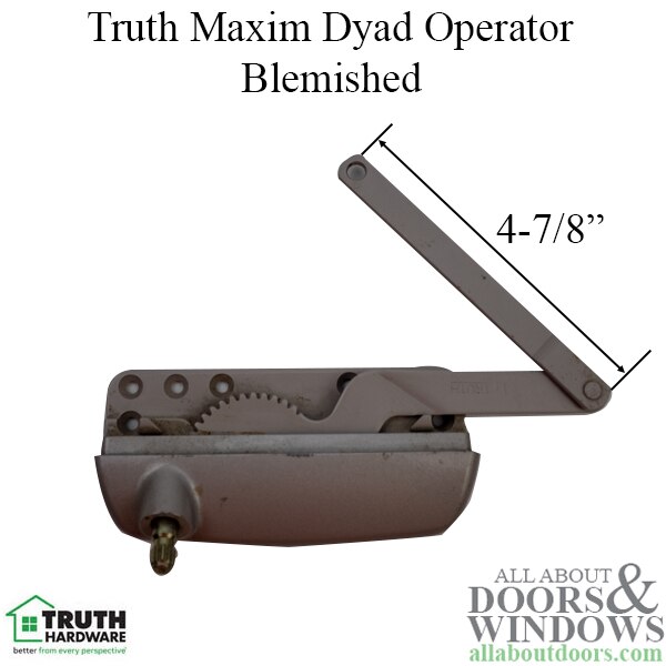 Truth Maxim Dyad Operator, Hurd Casement - Blemished