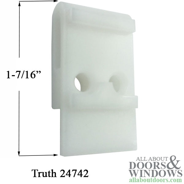 Tie Bar Guide, 1-7/16 Truth 24742 Casement window