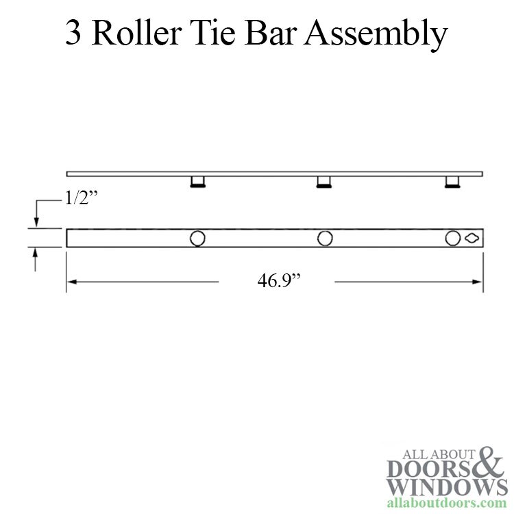 Truth 3 Roller Tie Bar, Interlock Roller