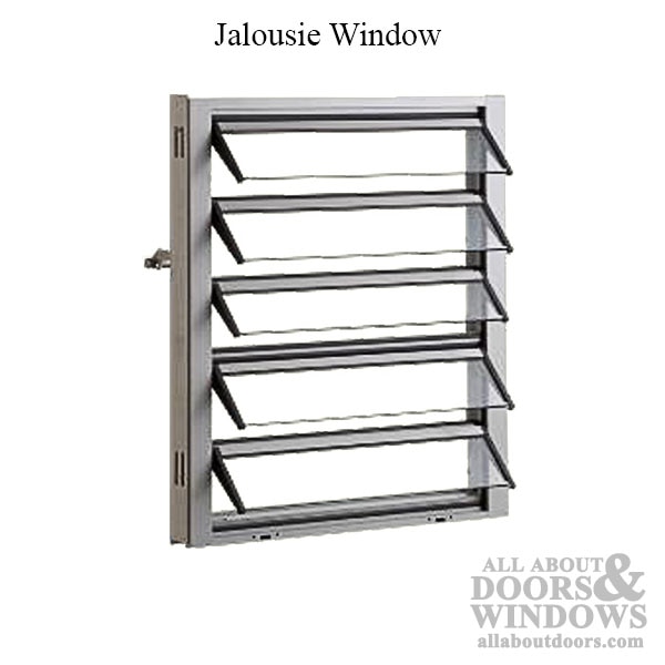 Left Hand Window Operator with 4 Inch Link for Jalousie/Louver Windows ...