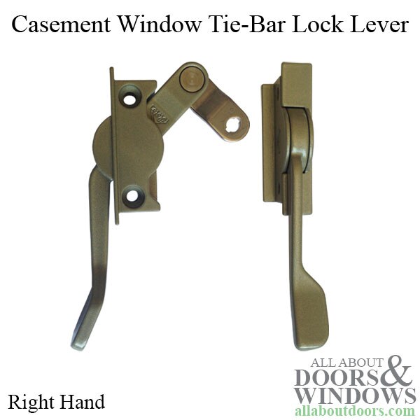 Casement Window Sash Lock Tie-Bar Locking Lever, Roto, Right Hand ...