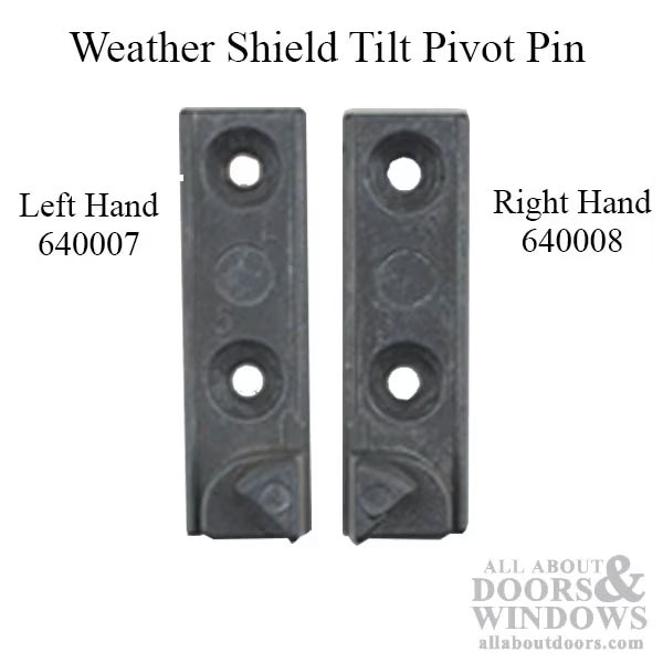 Discontinued - Replacement Pivot Pin, Double Hung Tilt 610/810 Windows ...