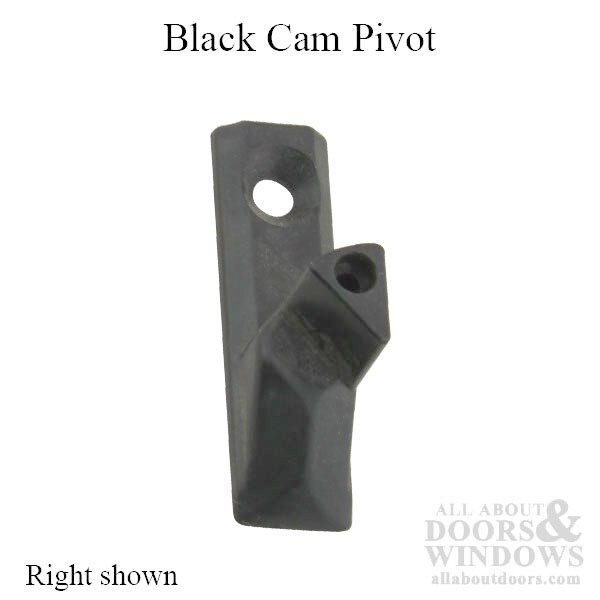 Tilt Window Cam Pivot, Black - Right