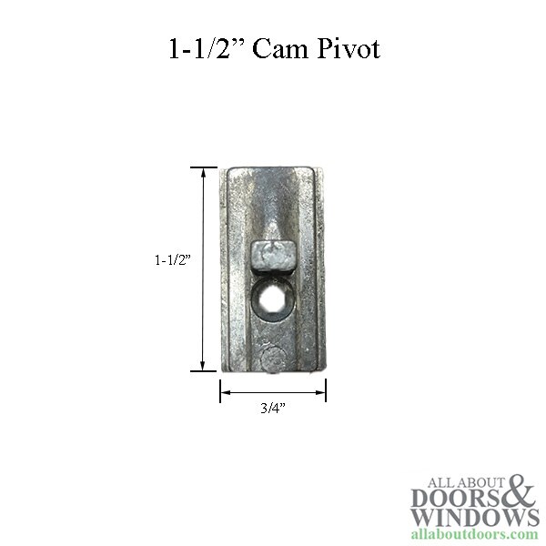1 Hole Cam Pivot Bar, 1-1/2"