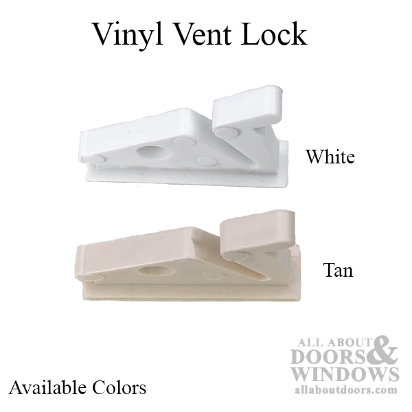1-1/4" Vent Lock: Vinyl- Choose Color