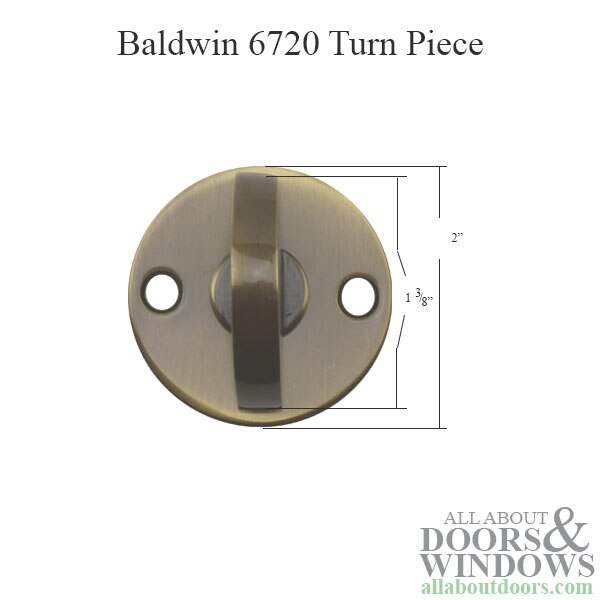 Baldwin 6720 Turn Piece