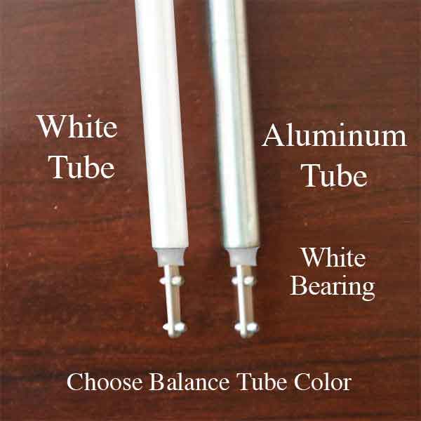 3/8 Inch Spiral Tilt-In Window Balance Rod with White Bearing and ...