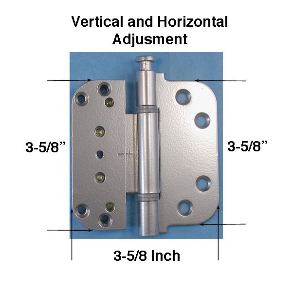Hinge, All in one (V-H) Inswing Door HInge - Silver - Sold Out