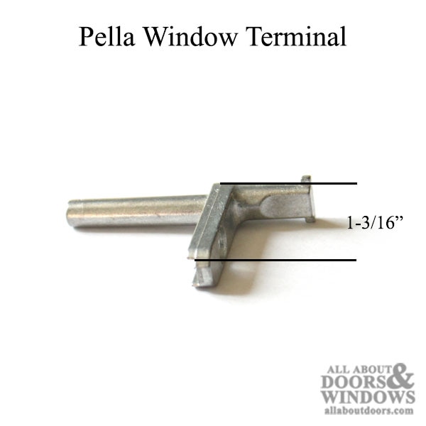 Pella Window Terminal and Screw For Double Hung and Single Hung Pella ...