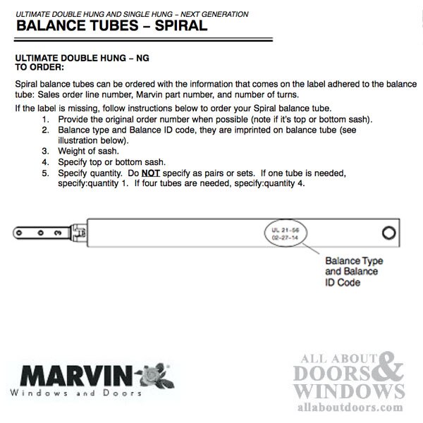 Round Tube Spiral Balance