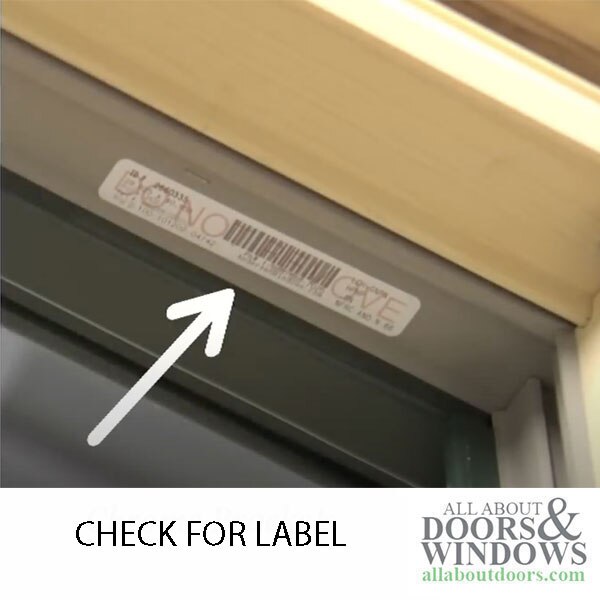 Andersen® 400 Series Tilt-Wash double-hung windows Balance Information